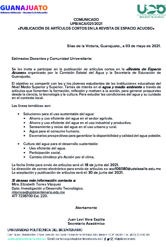 Universidad Politécnica del Bicentenario – Energía UPB